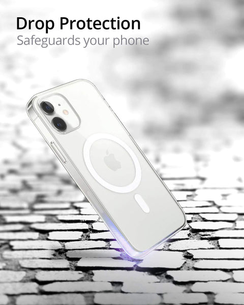 RAEGR iPhone 12 Pro Max 5G MagFix Magnetic Case, Supports Mag-Safe Wir ...